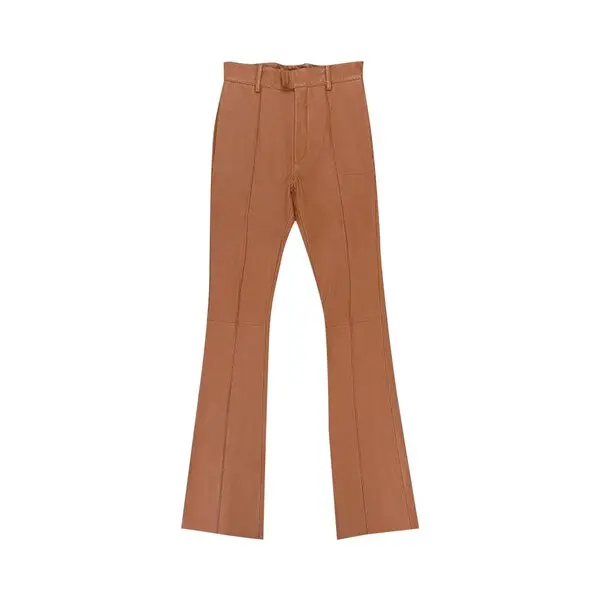 Amiri Flare Leather Pants