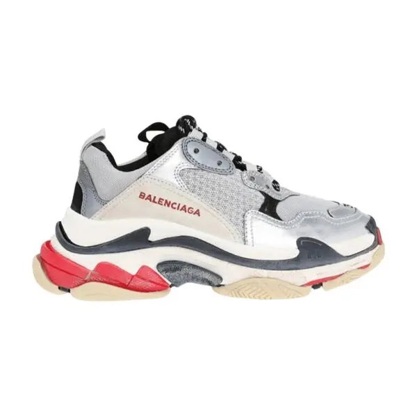 Balenciaga Triple S Sneaker - Silver