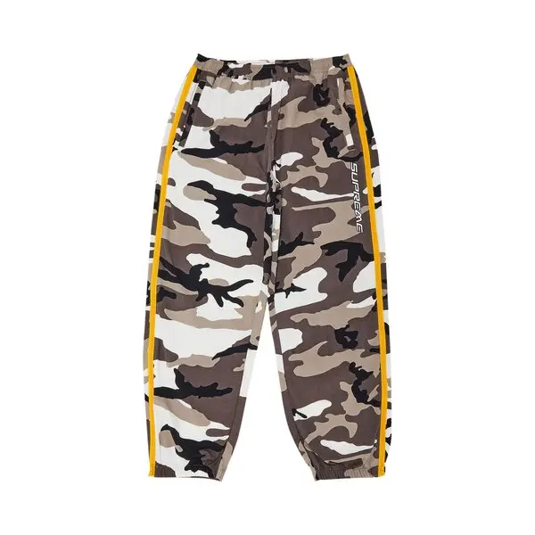 Supreme Contrast Zip Warm Up Pant - Multicolor