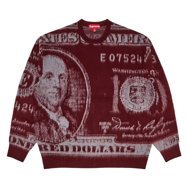 Supreme Money Sweater