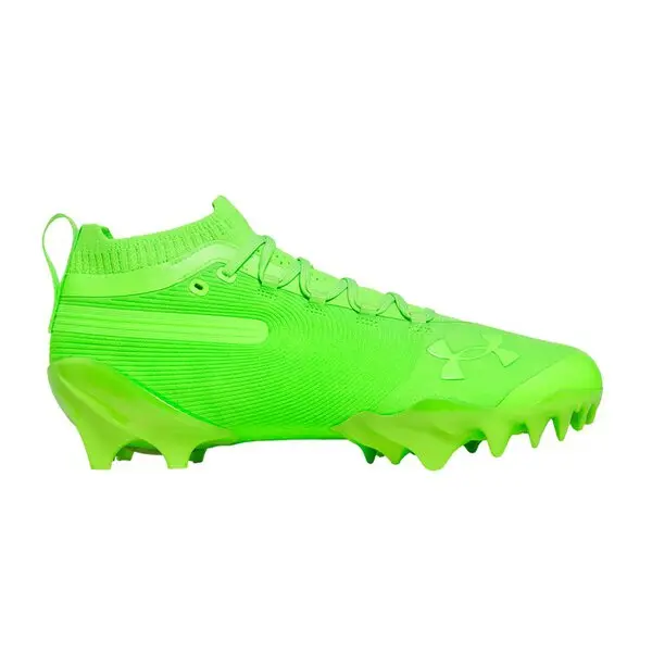 Under Armour Spotlight Pro Suede Athletic Shoes - Green | Editorialist
