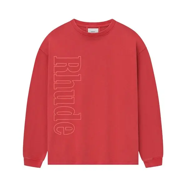 Rhude Logo Long-sleeve Tee