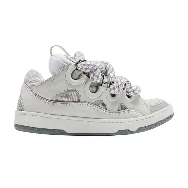 LANVIN Curb Sneakers With Snake Laces