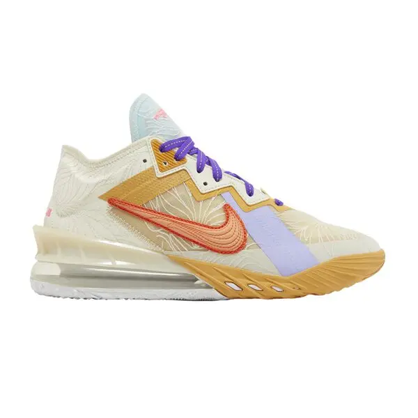 Nike Mimi Plange X Lebron 18 Low 'scarred Perfection' Sneakers