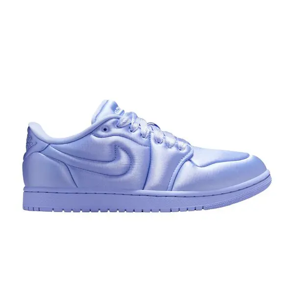 JORDAN 1 Low Method Of Make 'satin Aluminum - Blue