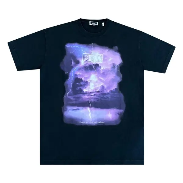 Kith Perfect Storm Vintage Tee - Black