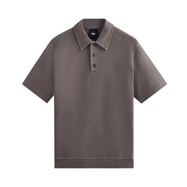 Kith Interlock Graham Polo - Purple