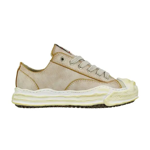 Mihara Yasuhiro Hank Og Sole Low Top Sneakers - White