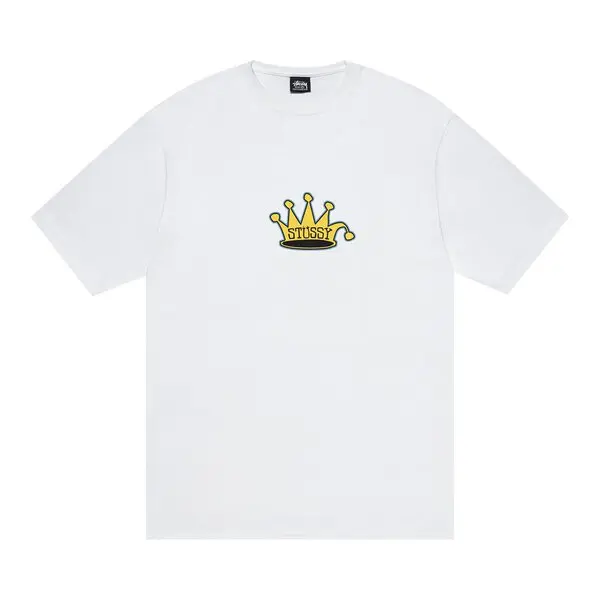 StÜssy King Crown Tee - White