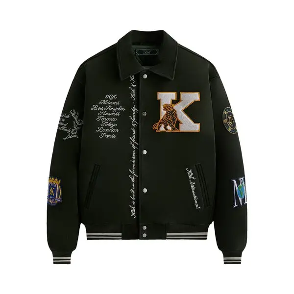 Kith Suede Coaches Jacket 'stadium