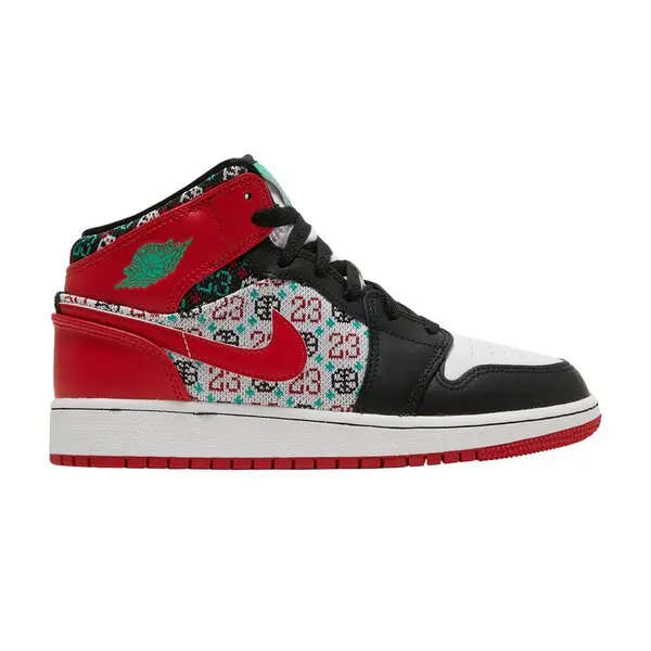 JORDAN 1 Mid Se Gs - Red