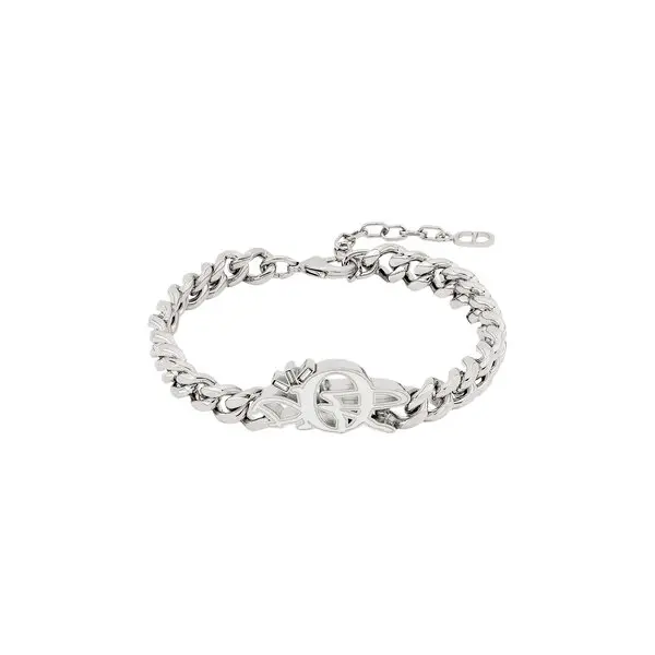 Dior Chain Link Bracelet - Silver | Editorialist