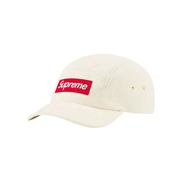 Supreme Denim Camp Cap - Cream