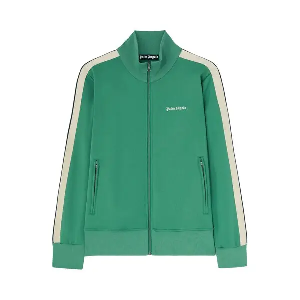 Palm Angels Classic Logo Track Jacket - Green