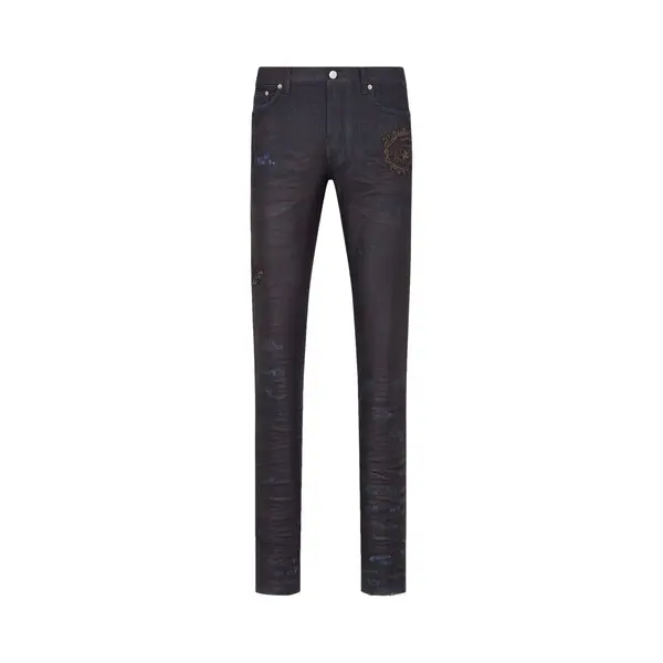 Dior X Cactus Jack Slim-fit Jeans - Blue