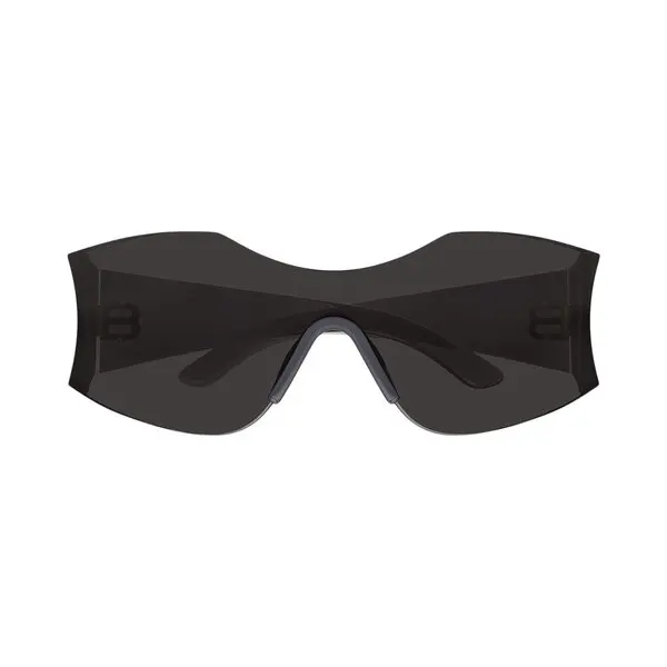 Balenciaga Hourglass Mask Sunglasses - Black
