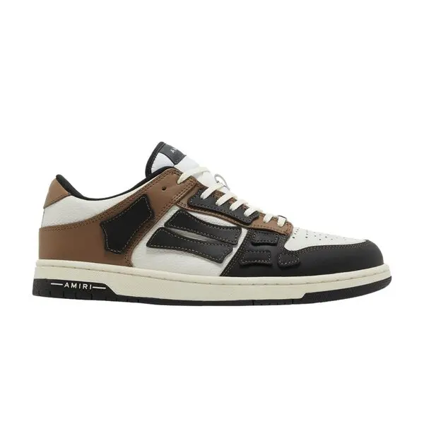 Amiri Skel Top Low Sneakers - Brown