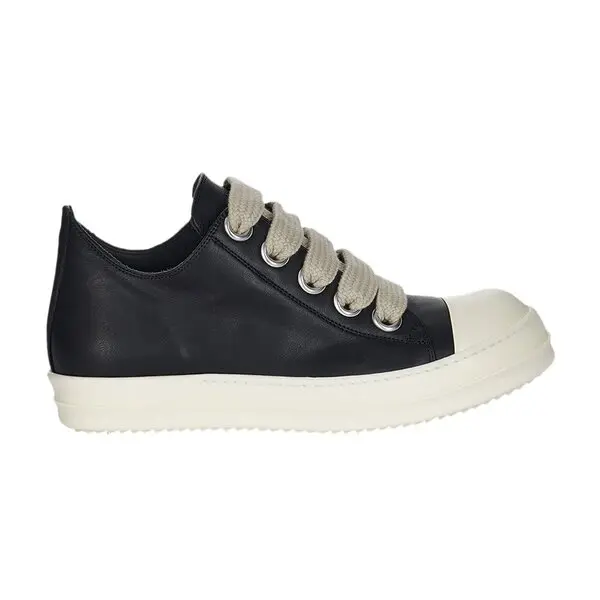 Rick Owens Porterville Jumbo Laced Low - Black