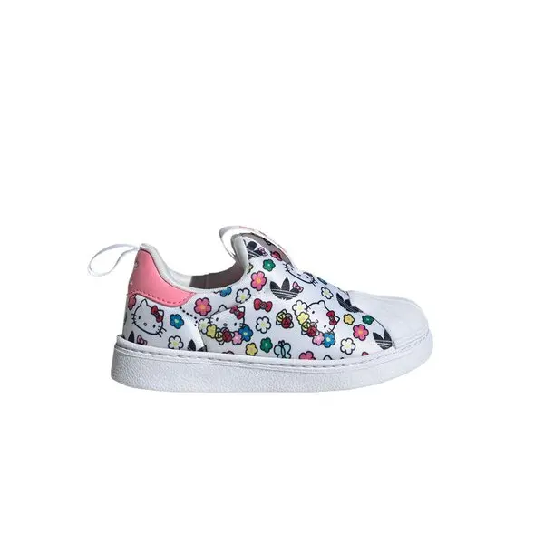 adidas gazelle silver green womens Hello Kitty Superstar Preschool Lifestyle Shoes (White/Red)