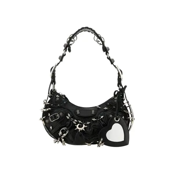 Balenciaga Le Cagole Xs Shoulder Bag - Black