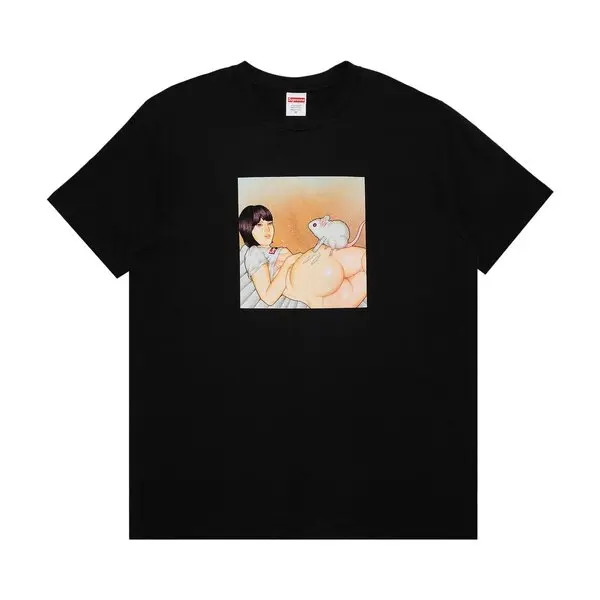 Supreme Mouse Tee - Black