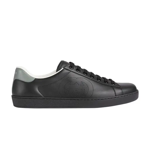 Gucci Ace Interlocking G Sneakers - Black