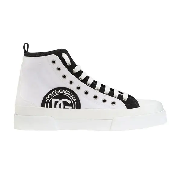 Dolce & Gabbana Portofino Mid Two-tone Sneakers