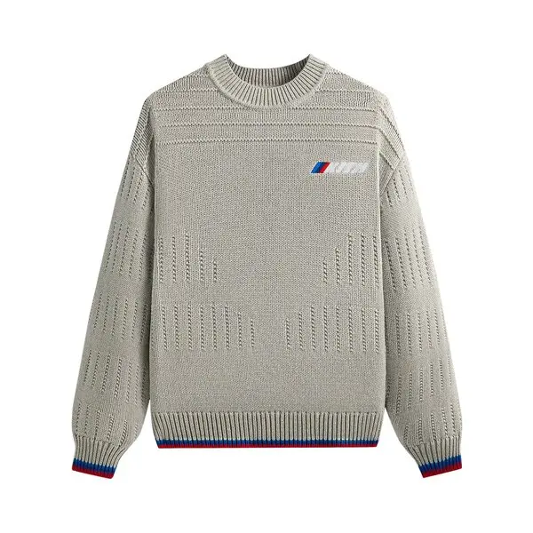 Kith X Bmw Sven Crewneck Sweater Grey Editorialist