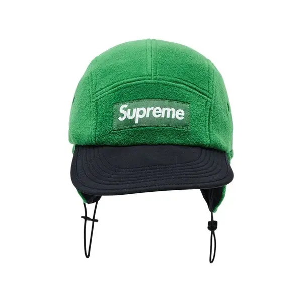 Supreme Polartec Earflap Camp Cap - Green