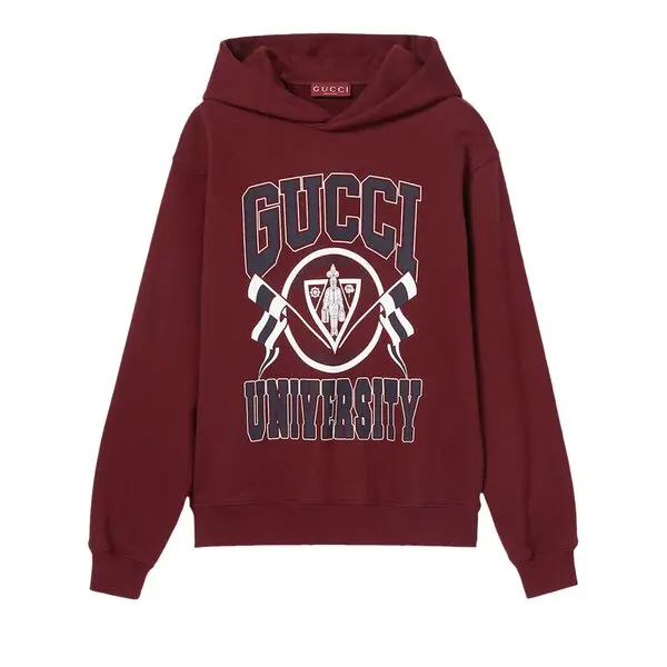 Gucci Printed Jersey Hoodie