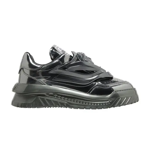 Versace Odissea Caged Rubber Medusa Sneakers - Grey