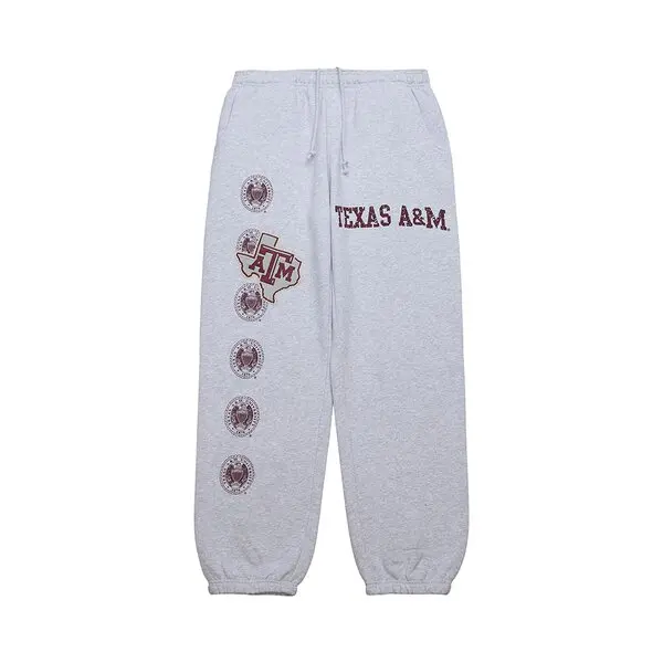 TRAVIS SCOTT X Mitchell & Ness Texas A&m University Sweatpants - Grey