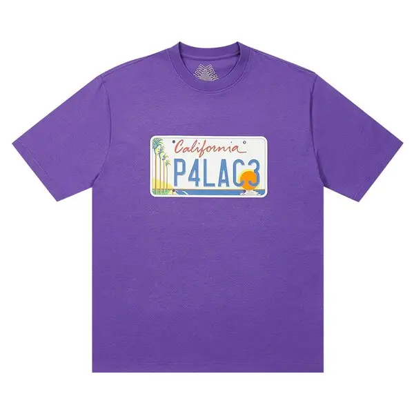 PALACE Plate T-shirt - Purple