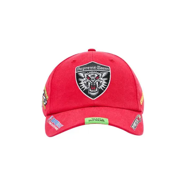 Supreme Racing Team 6-panel Hat - Red