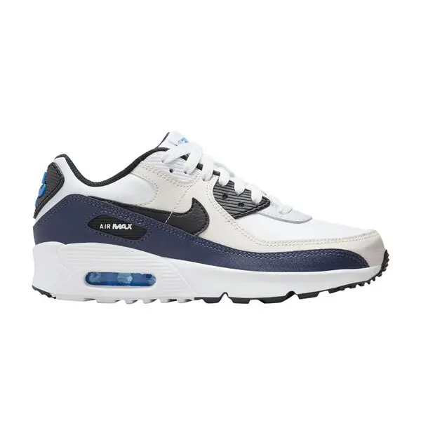 Nike Air Max 90 Leather Gs Sneakers - White