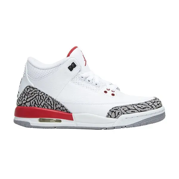 JORDAN 3 Retro Gs 'hall Of Fame - Red