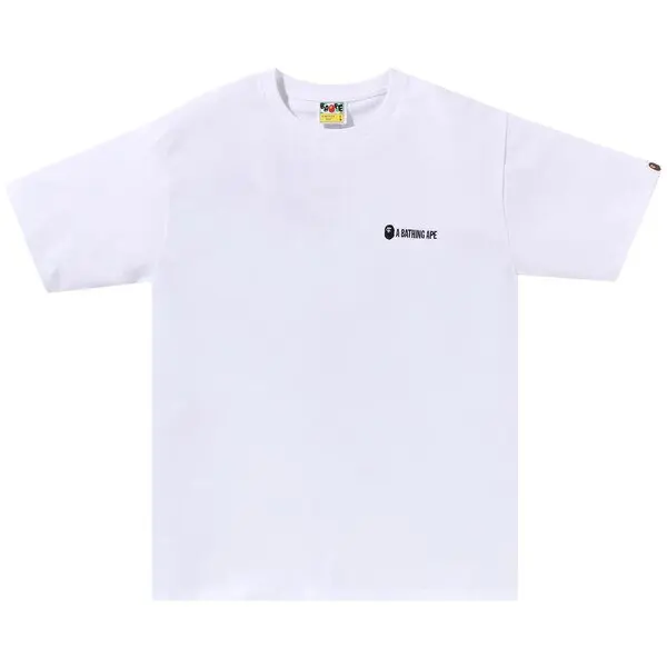 A BATHING APE Logo Tee - White