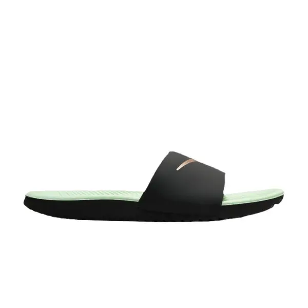 Nike Kawa Gs Slides - Black