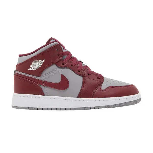 JORDAN 1 Mid Gs Sneakers - Red