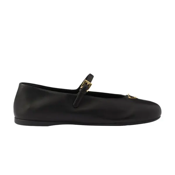 Prada Nappa Leather Ballerinas