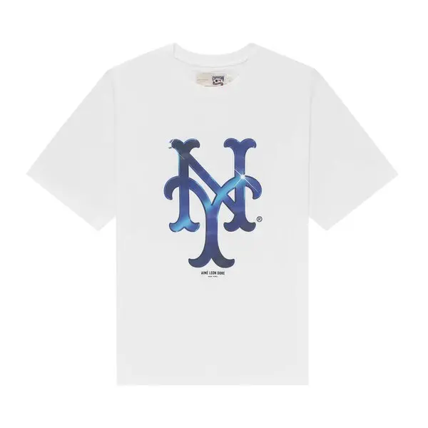Aimé Leon Dore X New York Mets Logo Tee - White