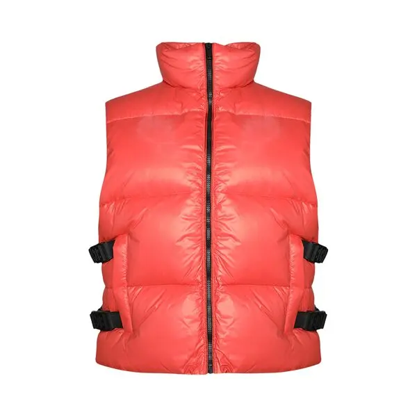 Givenchy Sleeveless Puffer Jacket With Buckles