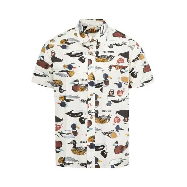HUMAN MADE Duck Printed Short-sleeve Shirt