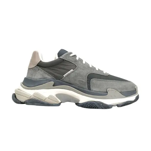 Balenciaga Triple S Suede Sneaker 2018 - Grey