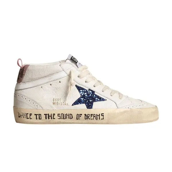GOLDEN GOOSE Mid Star 'dance To The Sound Of Dreams' Sneaker - White