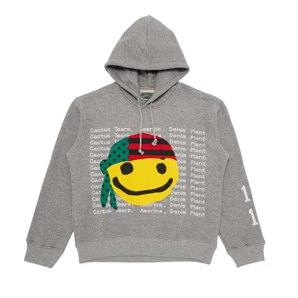 DENIM TEARS Cactus Tears Hoodie - Grey