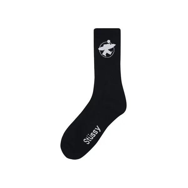StÜssy Surfman Crew Socks - Black