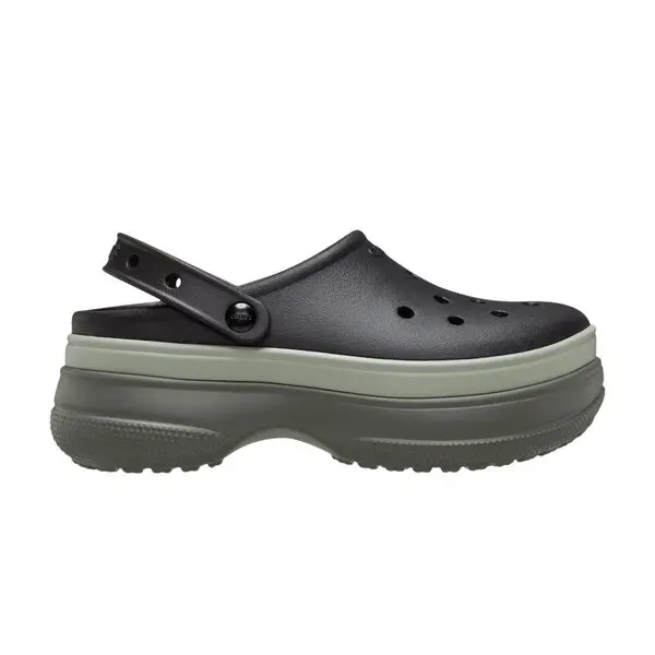 CROCS Classic Stacked Clog - Black