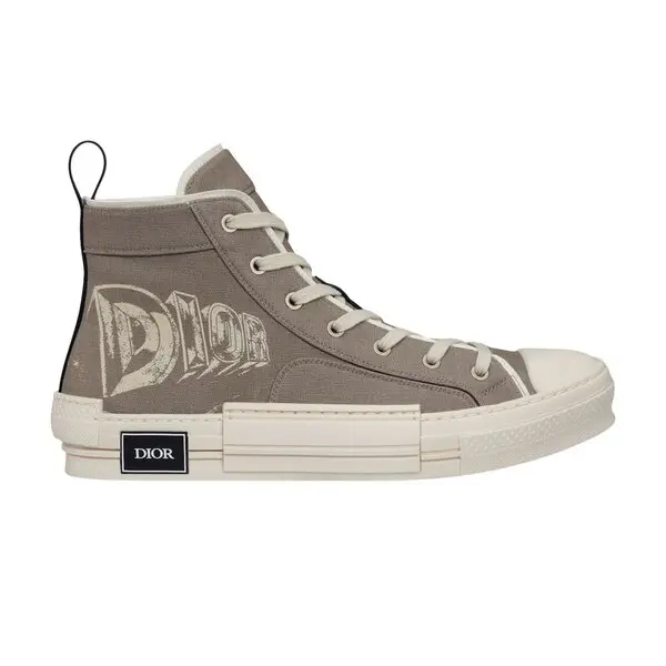 Dior B23 High Top Sneakers - Brown