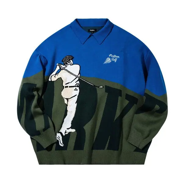 MARKET Rugby Knit Polo